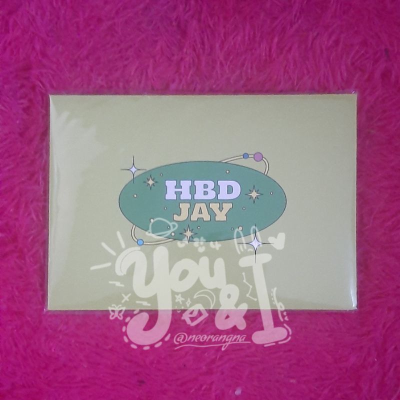 Jay DIY Garland Birthday Merch sealed | Shopee Philippines