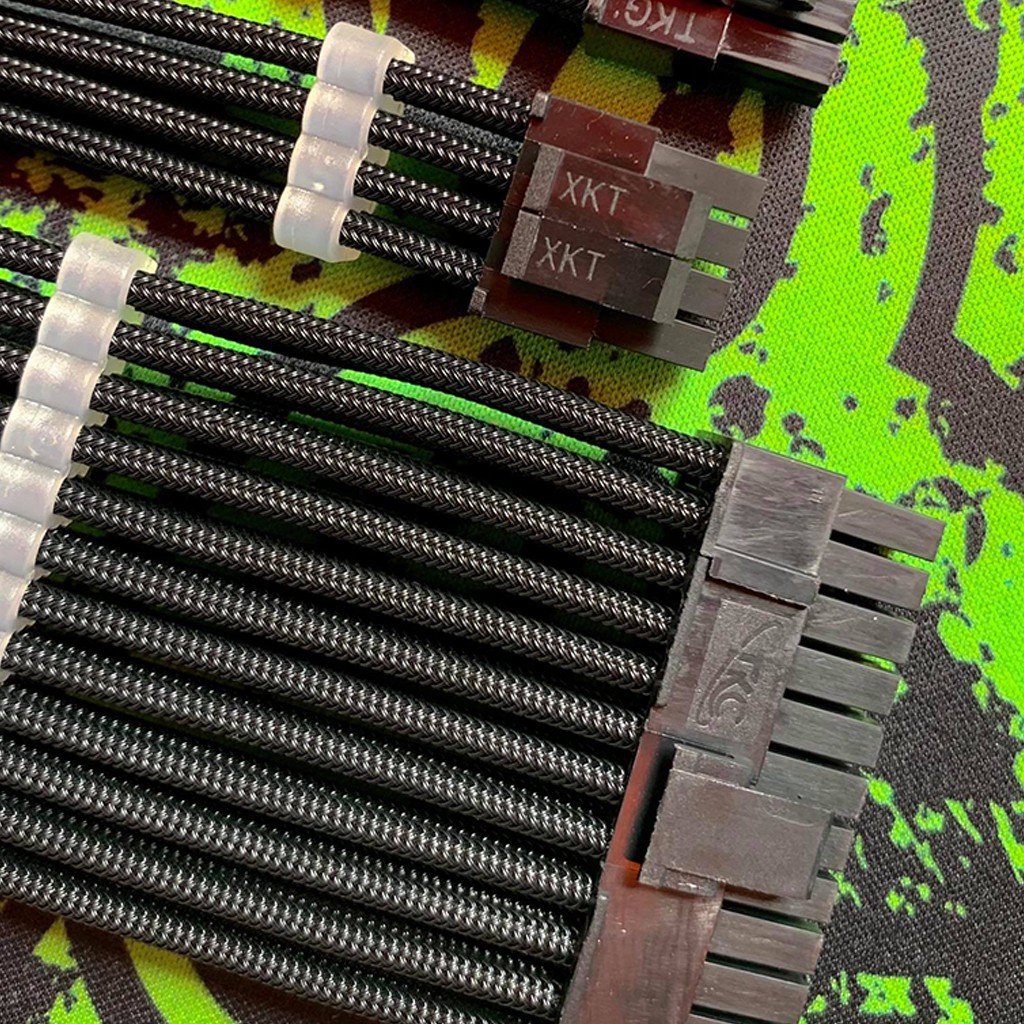 PSU Extension Cable Kit White Black Red Orange Pink | Shopee Philippines