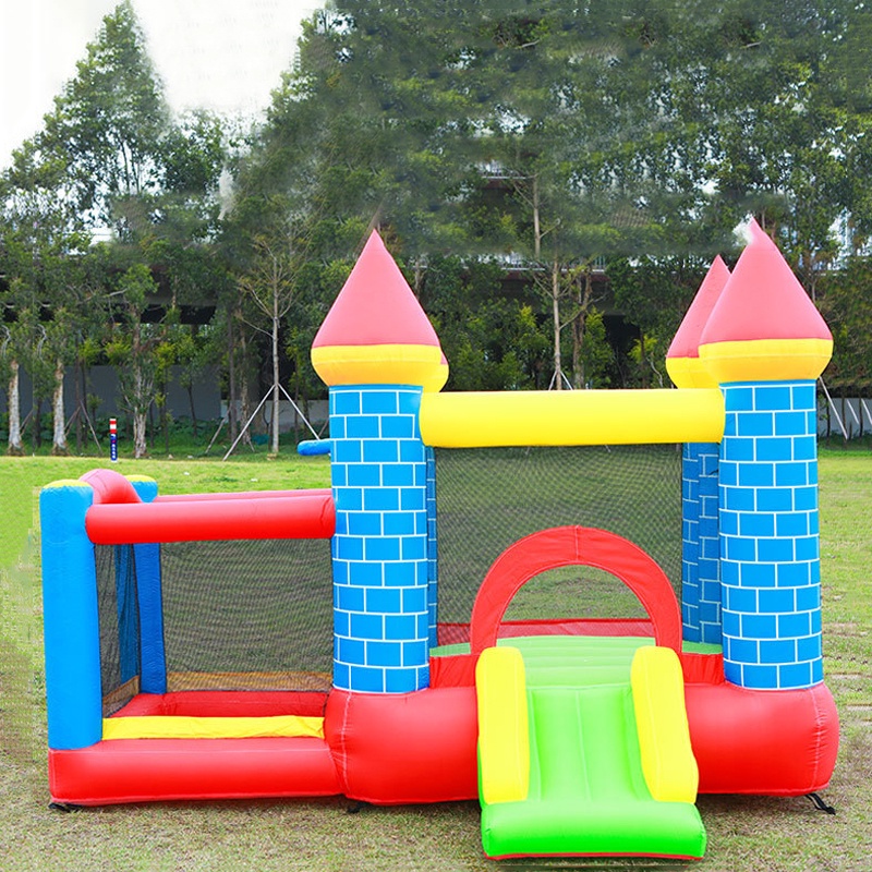 Inflatable Bounce House Jumping Castle Slide with Blower Kids Bouncer ...