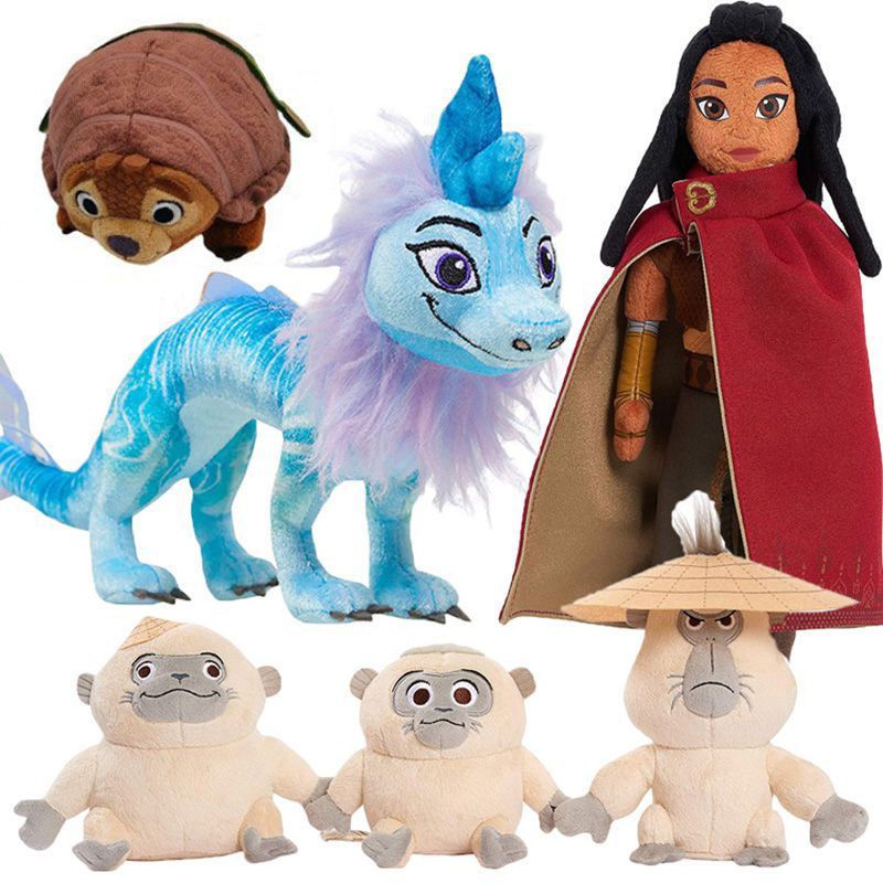 Movie Raya And The Last Dragon Plush Tuk Tuk Chattering Ongis Monkey ...
