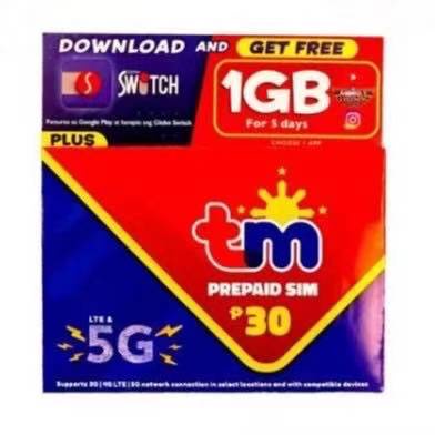 Tm 5G LTE Prepaid Sim Card | Shopee Philippines