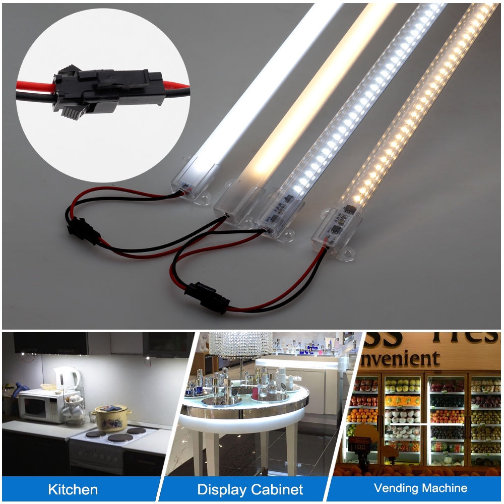 5pcs LED Bar Light AC220V LED Tube 50cm 72LEDs 2835 LED Rigid Strip LED ...