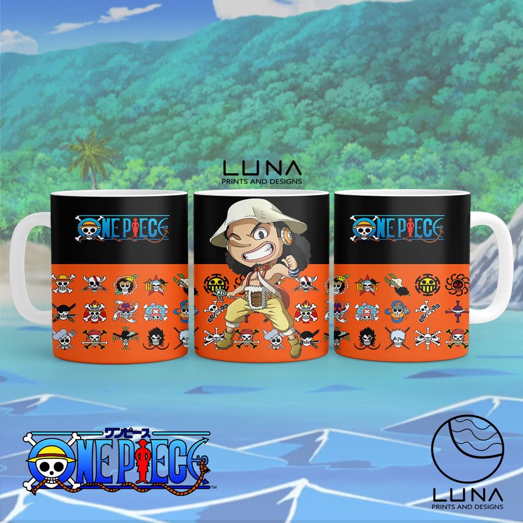 One Piece Coffee Mug Collection (Luffy Chopper Sanji Sabo Zoro Nico ...