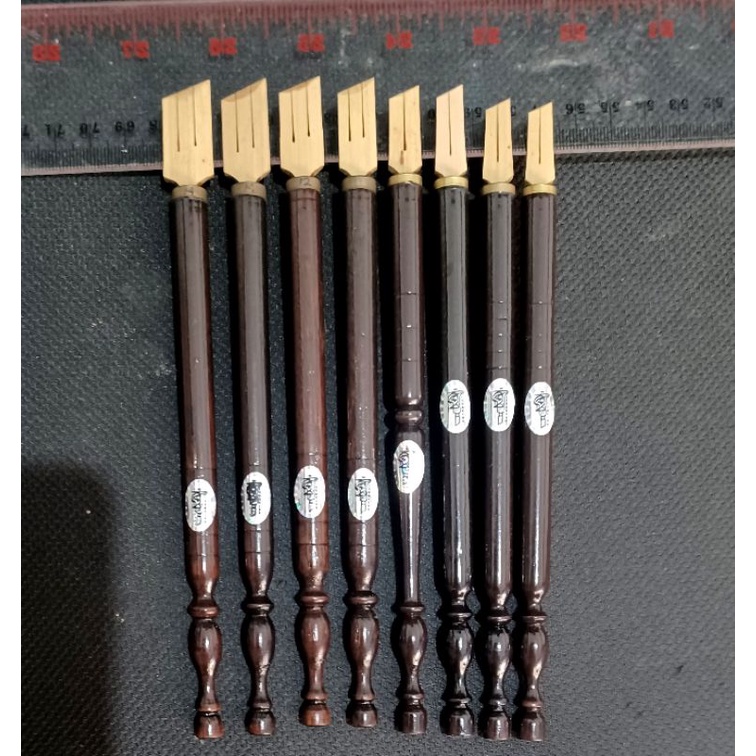 1 stick qalam rajawali / qalam bamboo / qalam naskah / handam / khat ...
