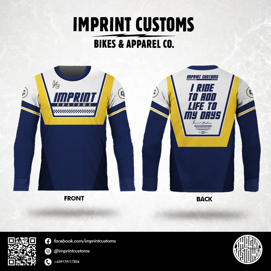 Imprint Customs - Seneca Riding Jersey | Shopee Philippines