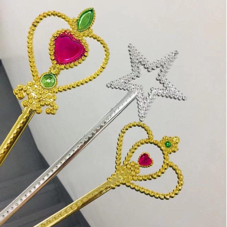 Fairy Stick Large Silver Princess Angle Wand | Shopee Philippines
