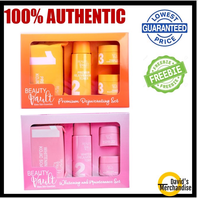 Beauty Vault Premium Rejuvenating Set & Beauty Vault Whitening and ...