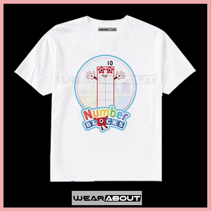 number blocks shirt 6 7 8 9 10 / numberblocks shirt / Number blocks for ...