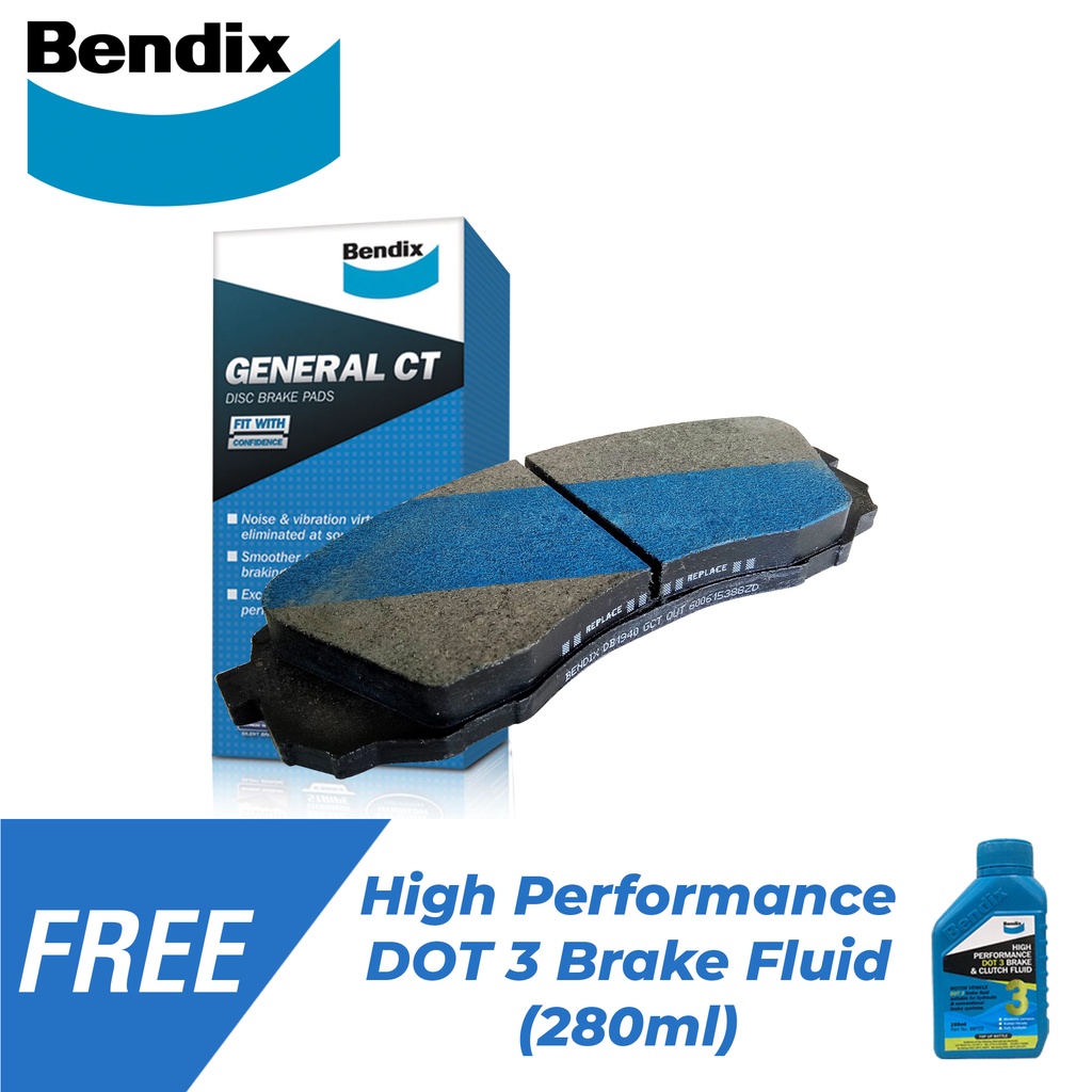 Bendix Brake Pads GCT DB1940 Front Set for Hyundai Grand Starex and Veracruz 2007-2018 | Shopee ...