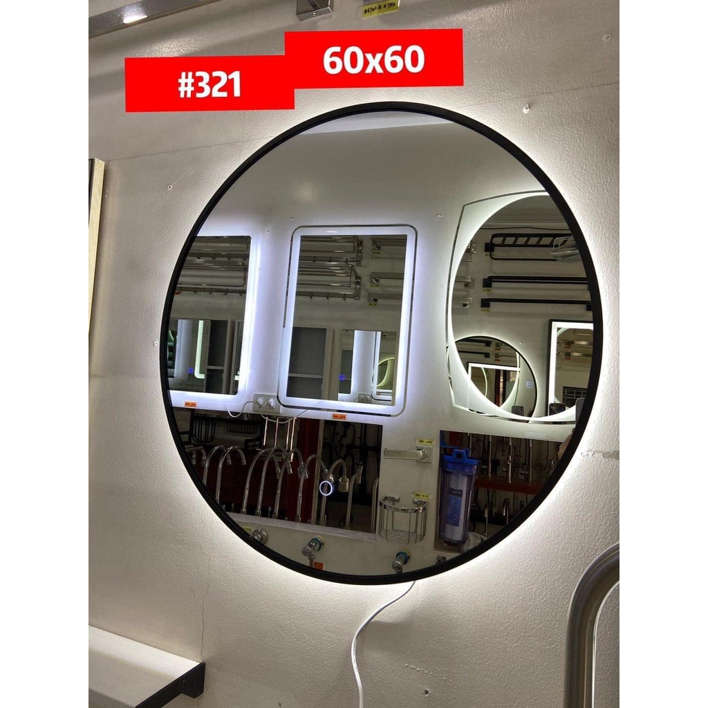 TRI COLOR Touch Screen Led Mirror / Vanity Mirror / Bathroom Mirror ...