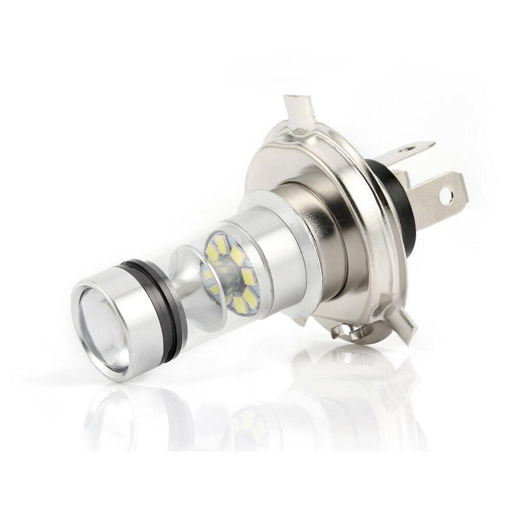 H4 LED 6000K 100W 20LED Super Bright Fog Headlight White Light Bulb ...