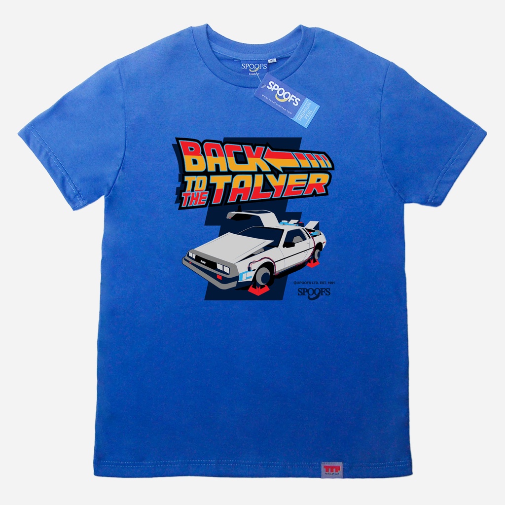 Spoofs Back to the Talyer Sky Blue For Men/Unisex | Shopee Philippines