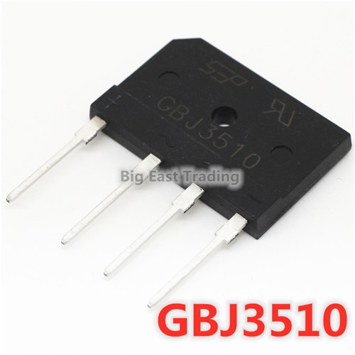 5pcs new original GBJ3510 KBJ3510 SIP-4 Bridge Rectifier,guaranteed ...