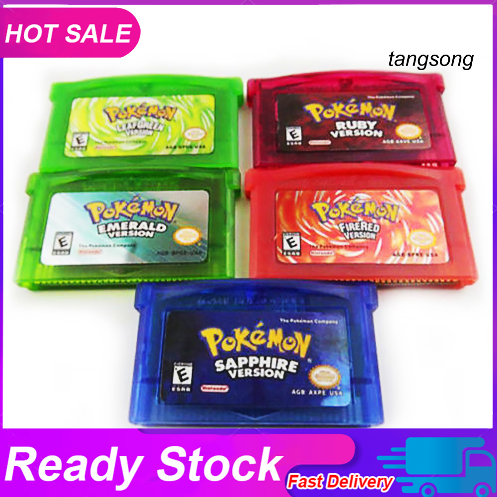 YP_Sapphire/Emerald/Fire Red/Leaf Green/Ruby Pokemon Game Card ...