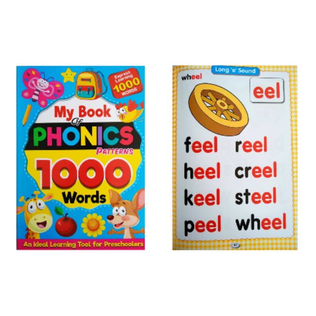 BUKU ENGLISH MUDAH BACA 4 TAHUN | 1000 WORD ENGLISH BOOK | My Book of ...