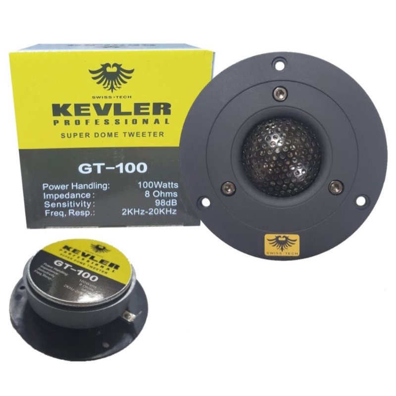 KEVLER GT-100 SUPER DOME TWEETER 100W | Shopee Philippines