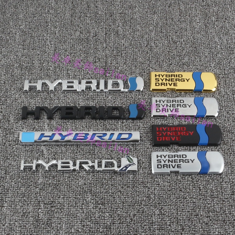 Suitable for Toyota Toyota Camry Ralink Fit Metal HYBRID Power Car Logo ...