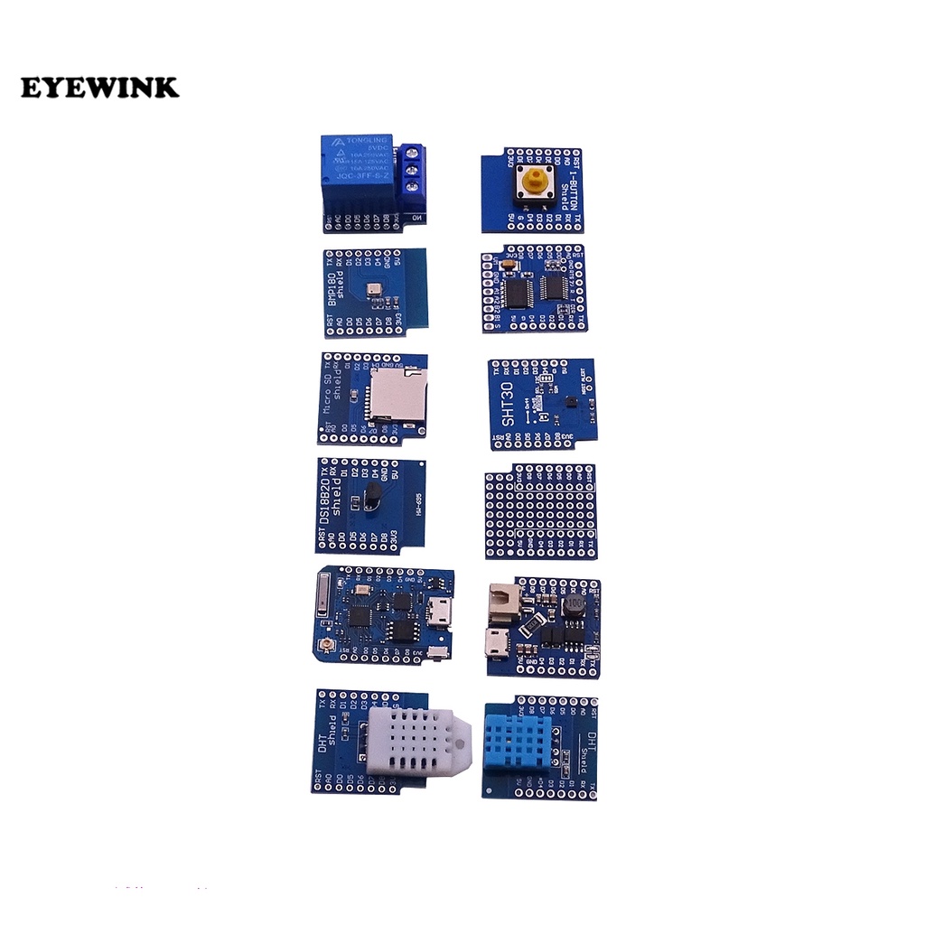 Esp8266 D1 Mini Pro Wifi Development Board Nodemcu Ws2812 Rgb Dht11