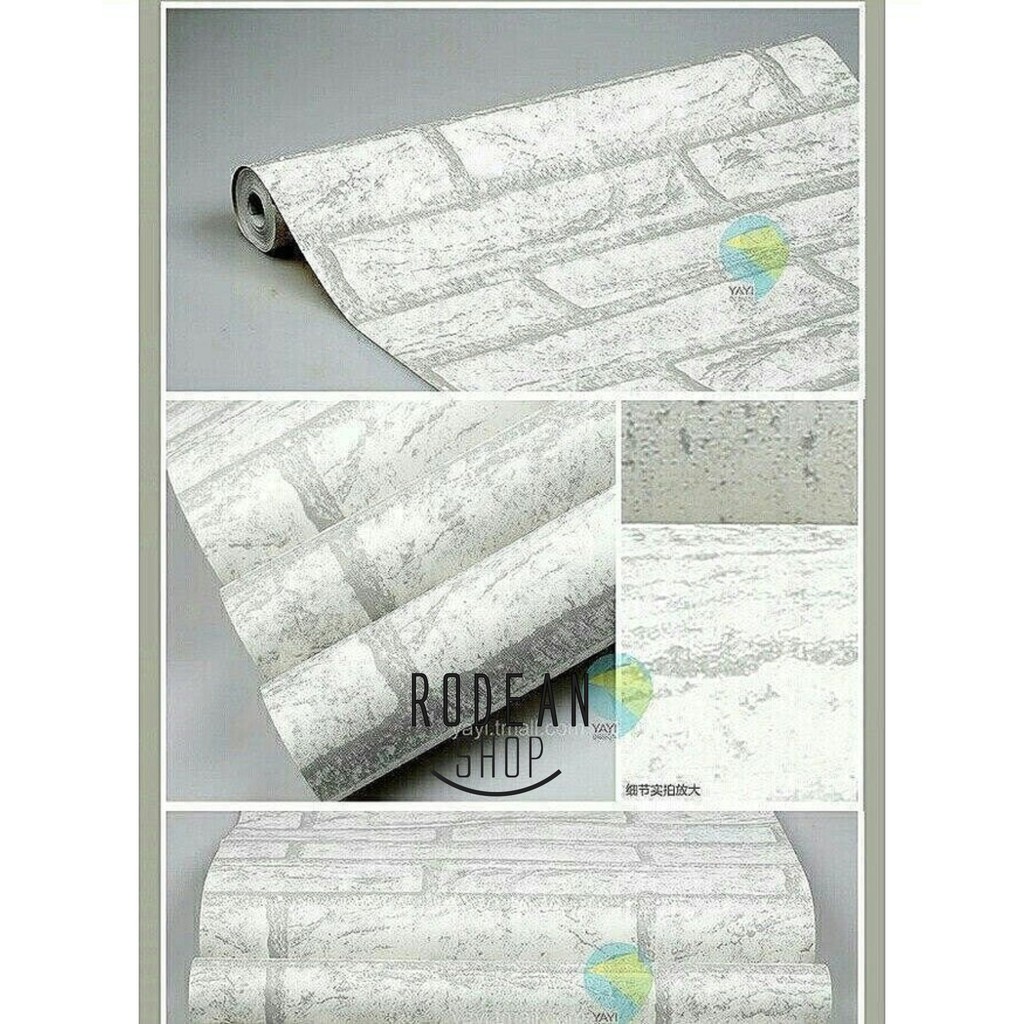 Chalk Stone 3D Gray Stone Wallpaper WS1 | Shopee Philippines