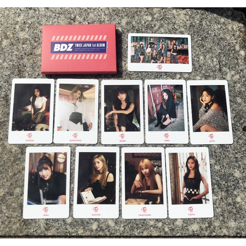 TWICE BDZ First Japan Album Official Photocards | Shopee Philippines