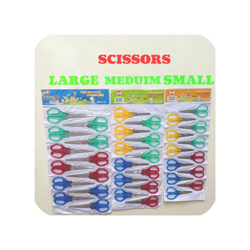 Stationary School Supplies Handbag Student eagle Scissor 4" 5" 7 ...