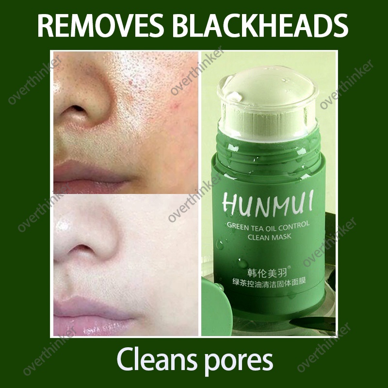 Original HUNMUI Oil Control Moisturizing Solid Mud Mask Stick Deep ...