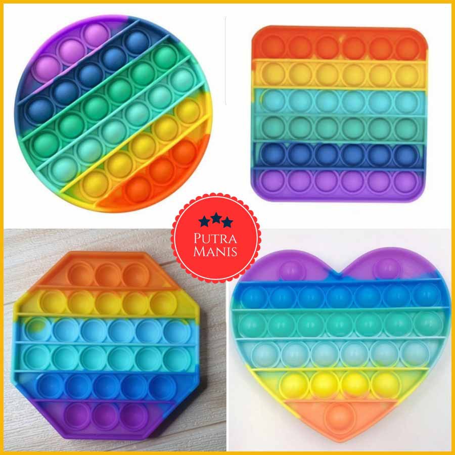 Push bubble fidget toy pop it Big fidget toy popit rainbow od popid ...