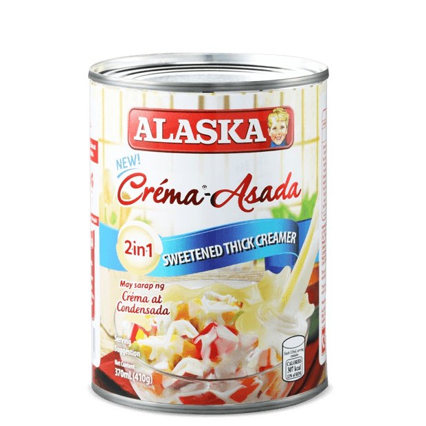 Alaska Créma-Asada 2-in-1 Sweetened Thick Creamer (370ml) | Shopee ...