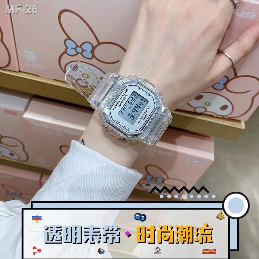 Small square electronic watch female junior and high school students ...