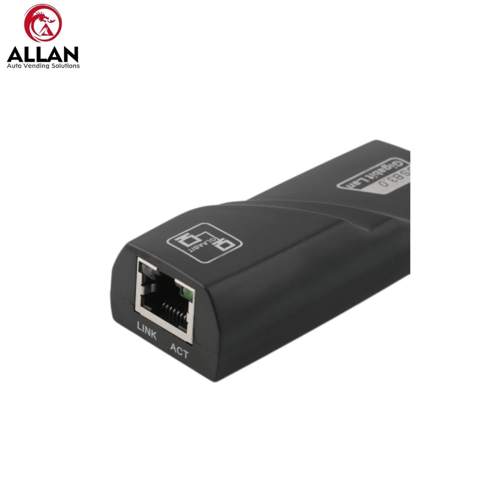 Allan USB to lan 3.0 to 10/100/1000 Mbps Gigabit RJ45 Ethernet LAN Network Adapter For PC ...