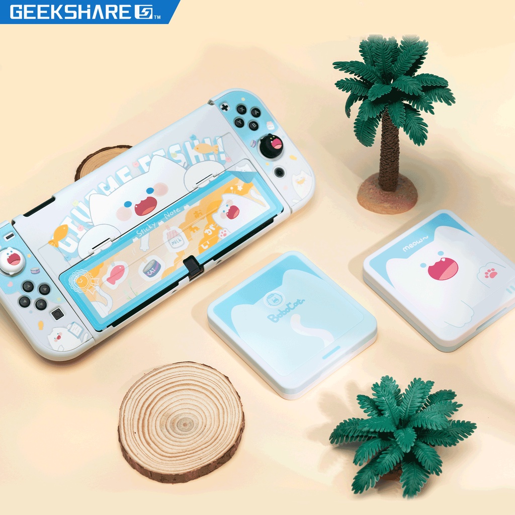 GeekShare Cute BoBo Cat Protective Case for Switch OLED | Shopee Philippines