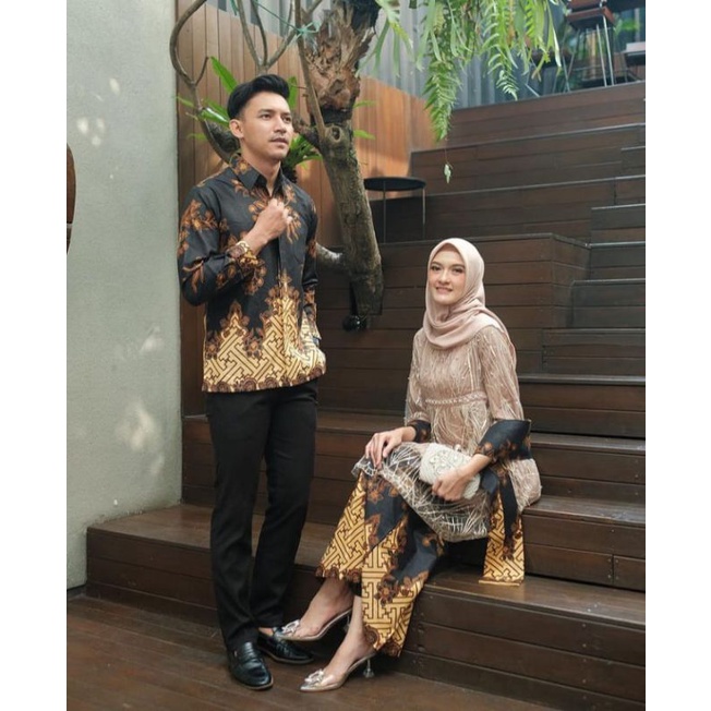 Set Couple Kebaya Original/Couple Modern / Span Skirt/Party Clothes ...