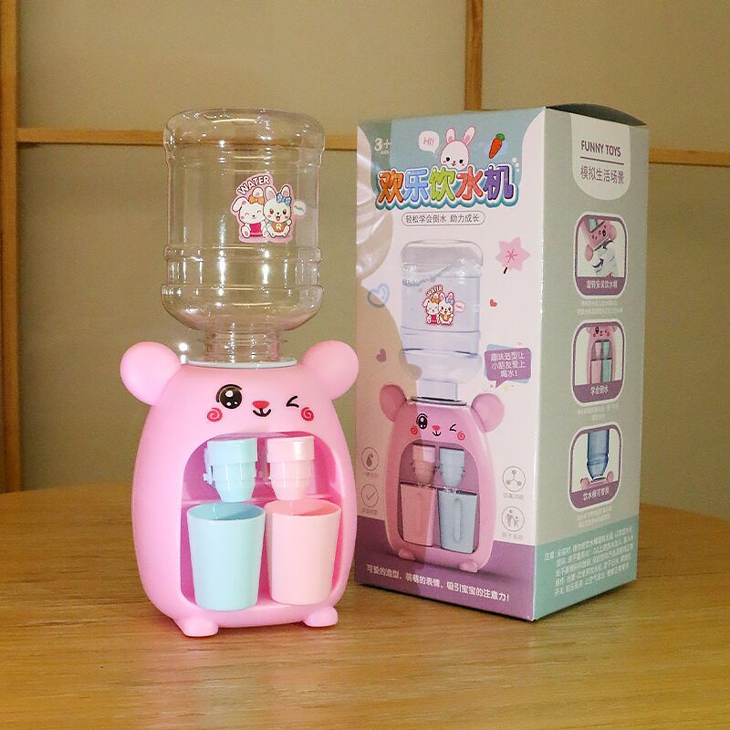 Children's Mini Water Dispenser Simulatio Juice Milk Drinking Fountain ...