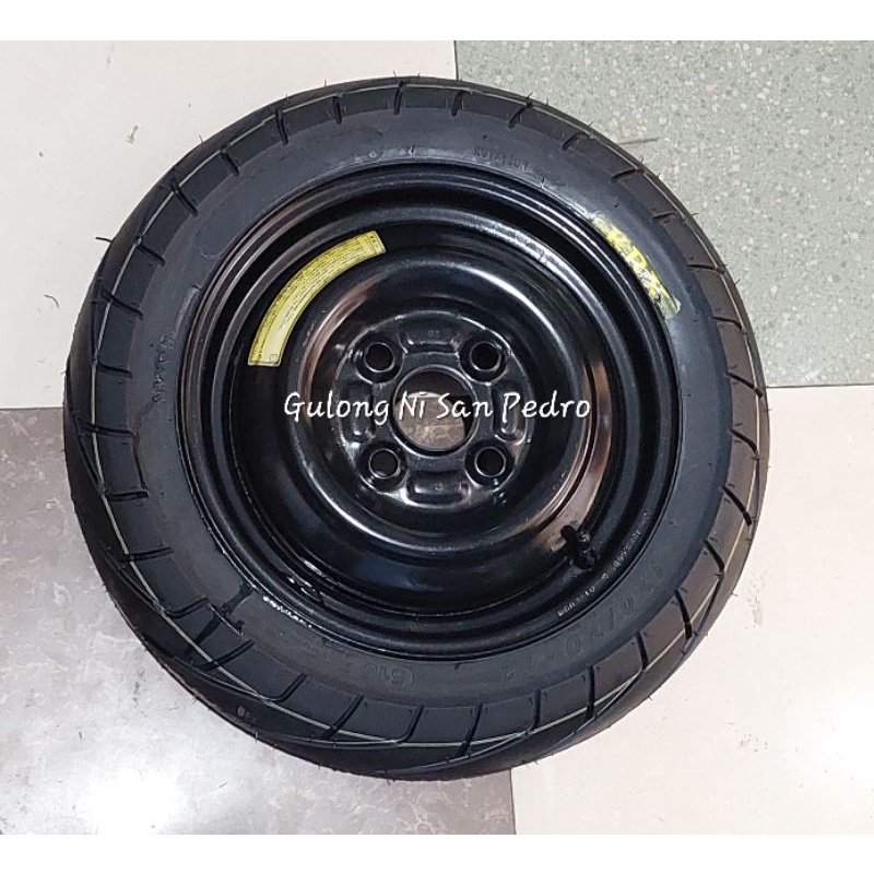 DONUT RIM with brandnew KRX 120/70-12 6 PLY tubeless | Shopee Philippines