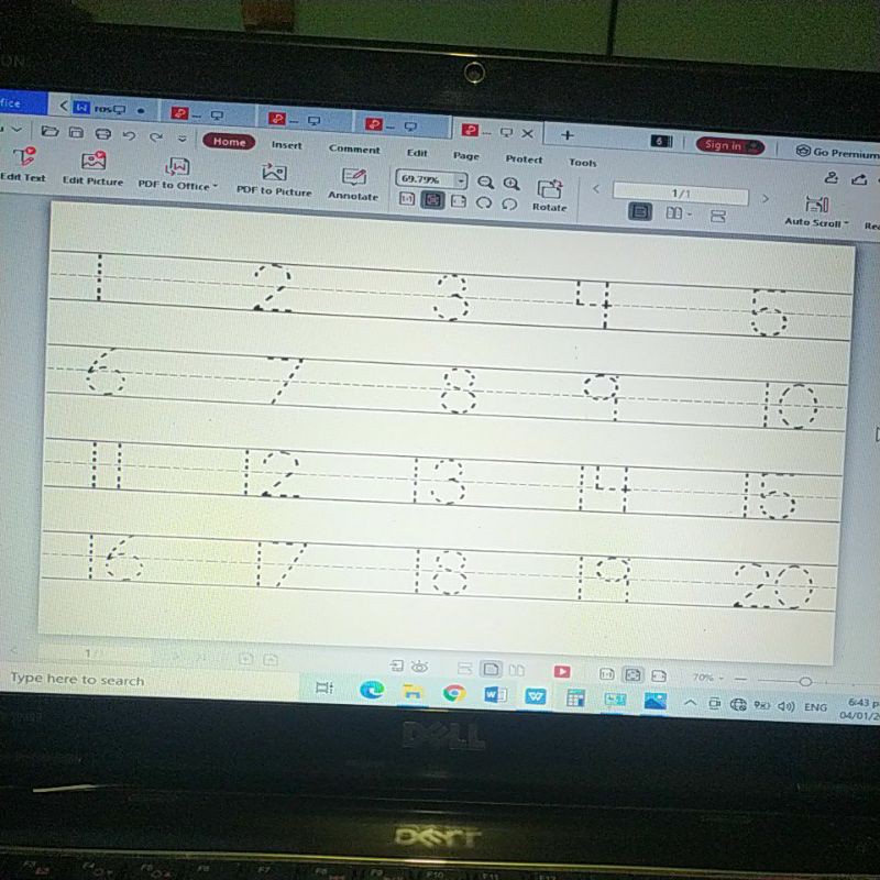 Laminated Numbers Tracing | Shopee Philippines
