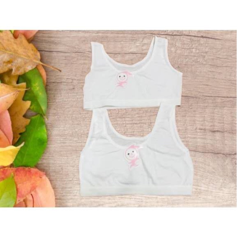 6 pcs baby bra kids girl bra Cotton underwear 8-12 years old | Shopee ...