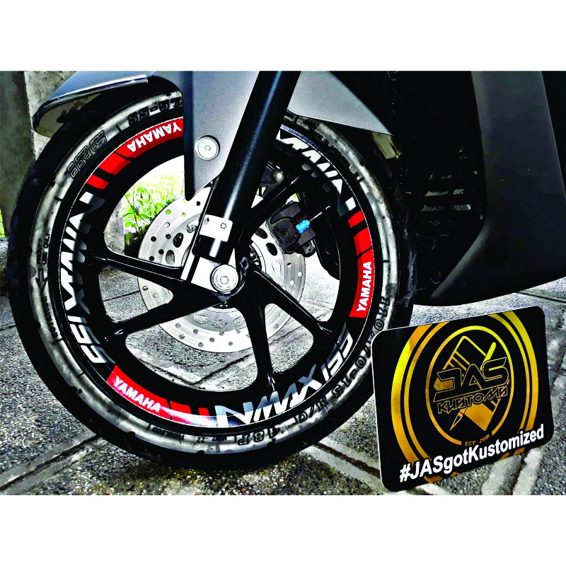 Nmax 155 Mags Sticker Decals (front and rear rims; both sides) | Shopee ...