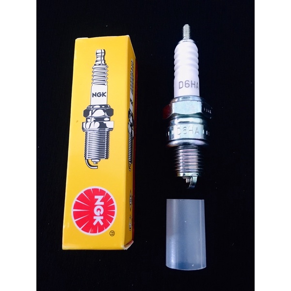 NGK Spark Plug (D6HA) for XRM/RS100 (Oversize) | Shopee Philippines