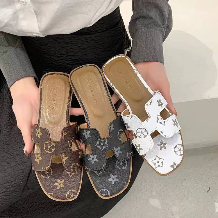 【Luckiss】 Korean women fashion slippers | Shopee Philippines