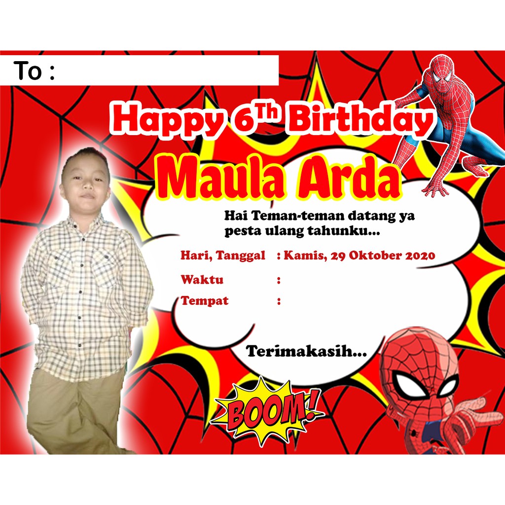 Birthday Invitation Card | Shopee Philippines