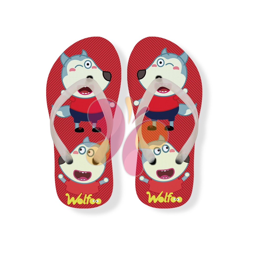 Woolfo Wolf Cartoon Boys Sandals | Shopee Philippines