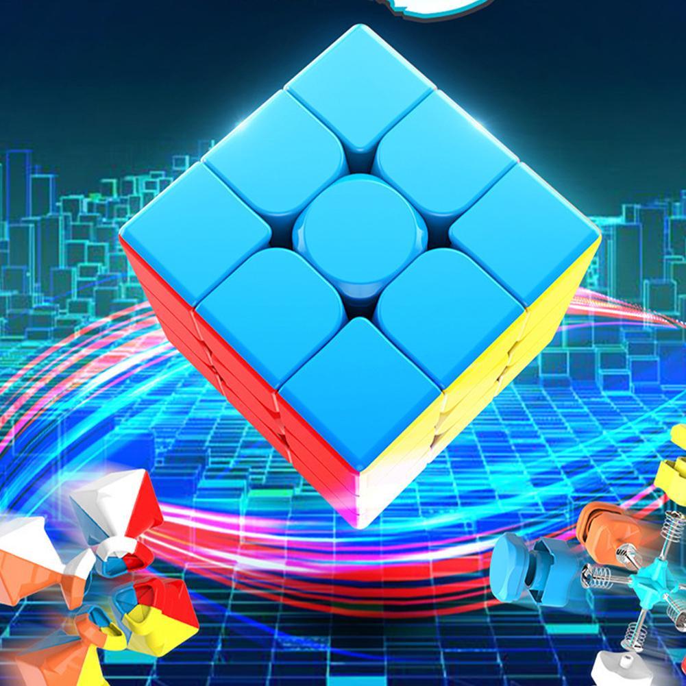 3x3 Plastic Rubik's Cube Stickerless Speed Magic Rubik Rubix Toys ...