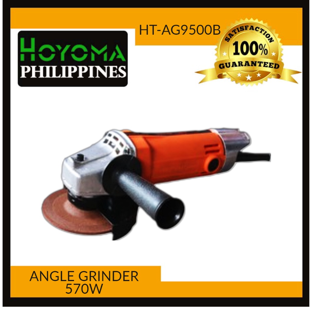HOYOMA ANGLE GRINDER, HT-AG9500B | Shopee Philippines