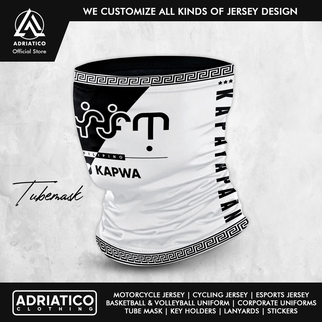 Adriatico x Ako Si Kapwa Gen 2 Moto Jersey Tube mask & Key Holder | Shopee Philippines
