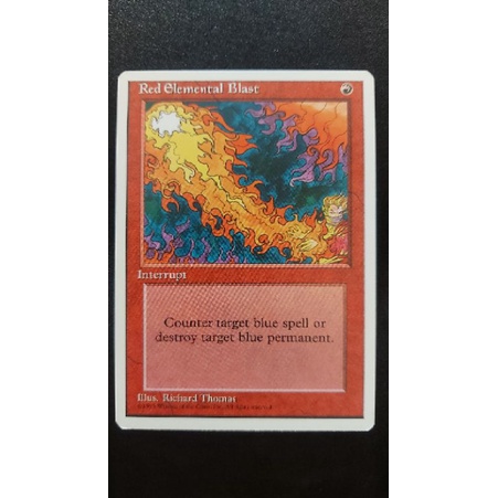 Magic the Gathering - MTG Card Game - Red Elemental Blast - Various ...