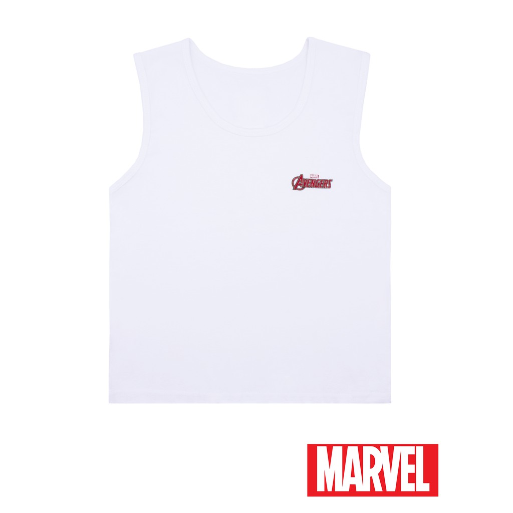 Marvel Avengers Iron Man Boys Muscle Tank Top White Sando Kids ...