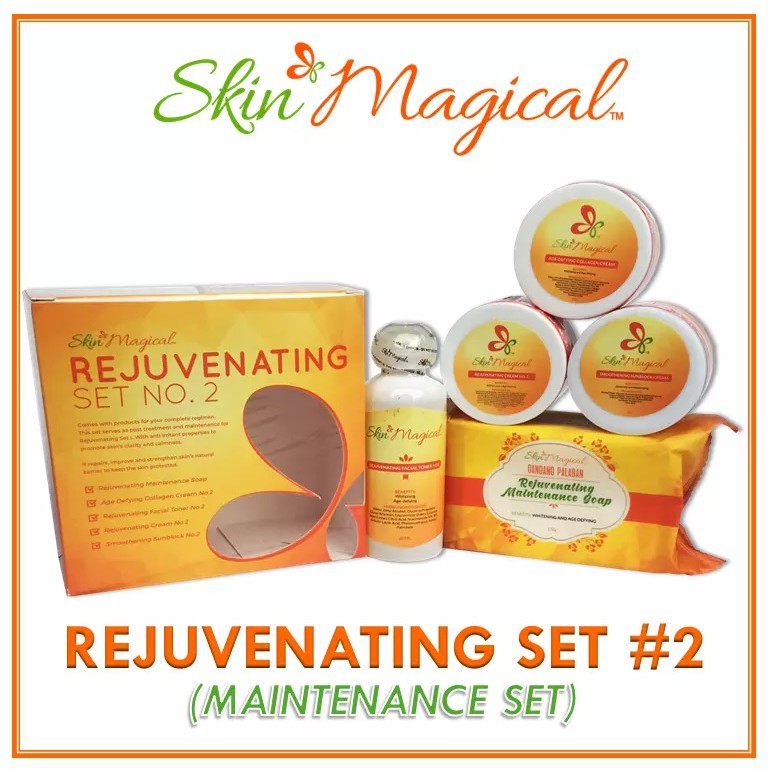 Skin Magical Rejuvenating Set #2 (Original Whitening Set) | Shopee ...