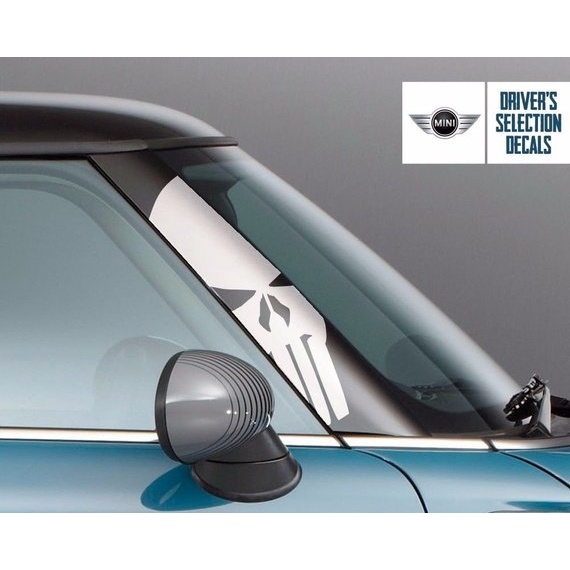 A Pillar Mini Cooper R50 R53 Punisher Graphics Decal | Shopee Philippines