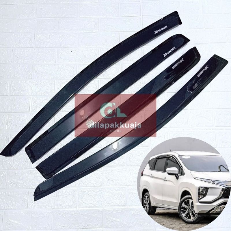 Mitsubishi Xpander Side Visor Xpander Water Gutters Slim Car Door Water ...