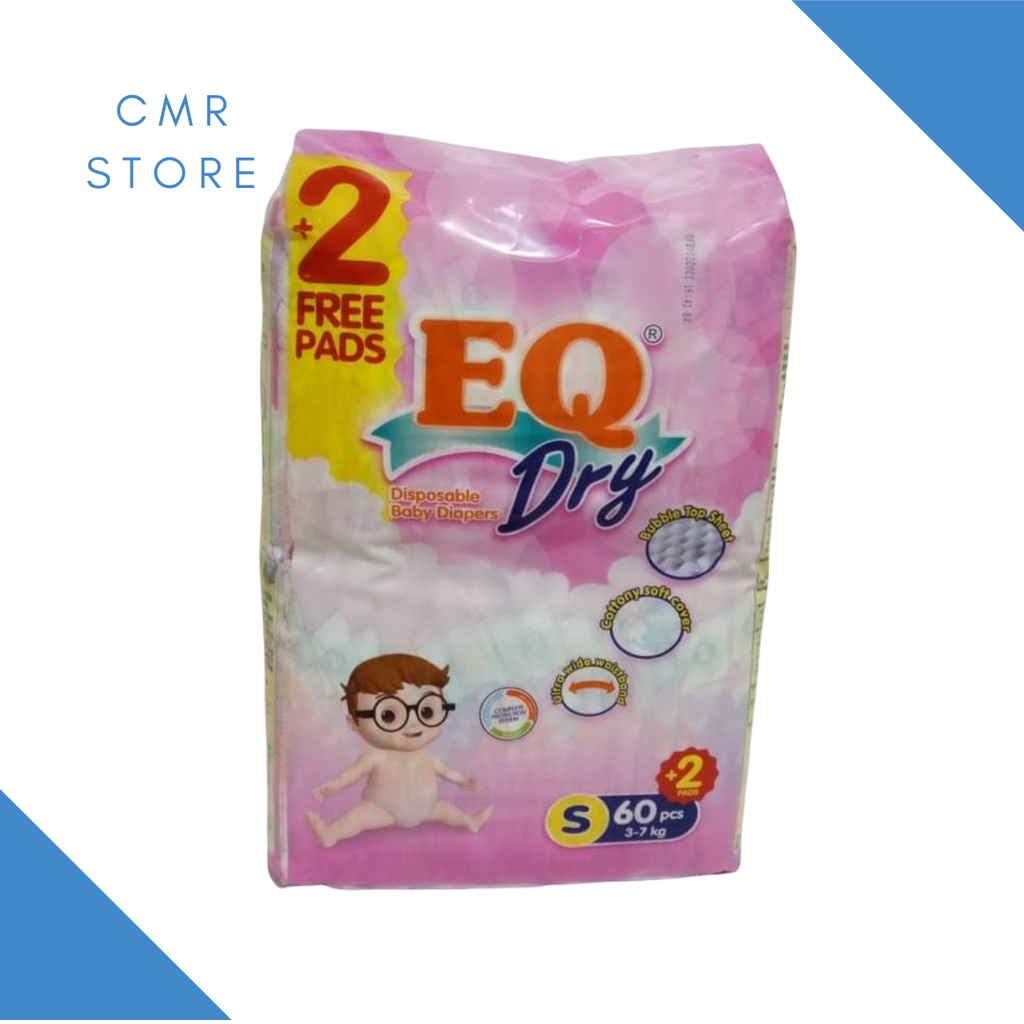 EQ Dry Jumbo Pack Small by 60's | Shopee Philippines